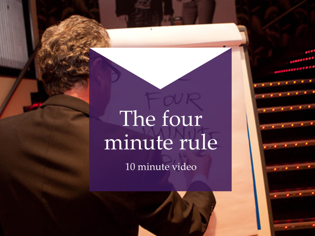 The Four Minute Rule Live – Steve McDermott